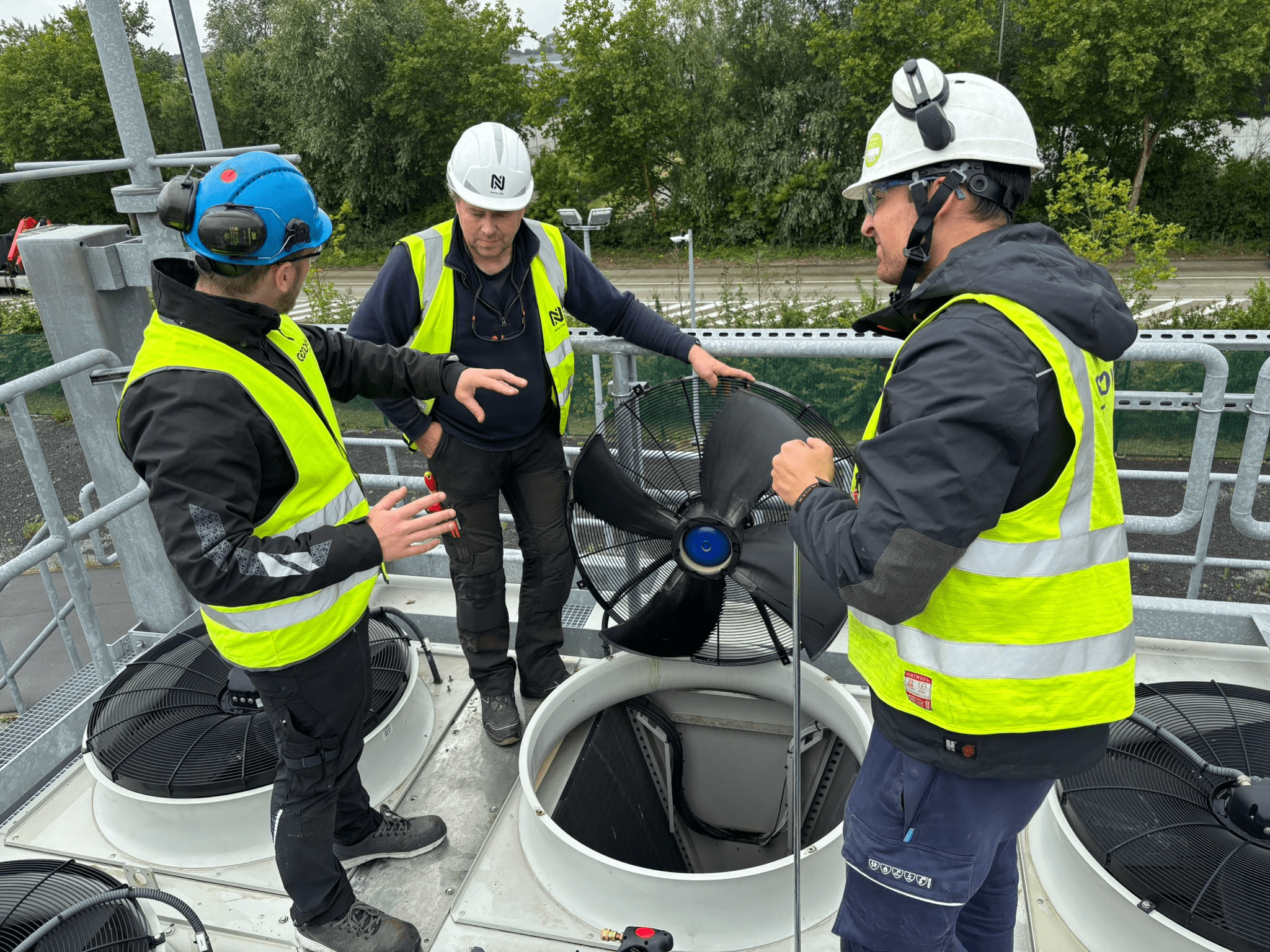 Condensorlamellen reiniging interconnector | Projecten